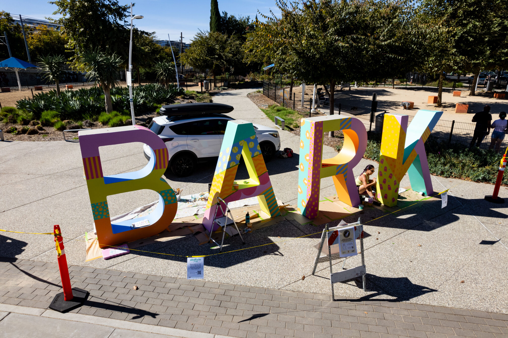 Truitt Bark Park Art Installments Case Study - Midtown Association